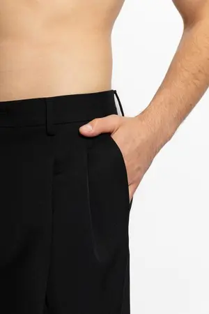 Dolce & Gabbana Pleated Wool Trousers