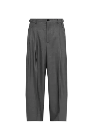 Dolce & Gabbana Tailored Wool Pleated Trousers