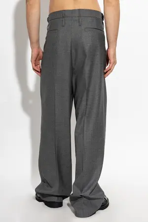 Dolce & Gabbana Tailored Wool Pleated Trousers