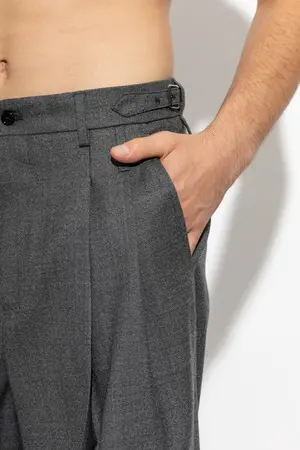 Dolce & Gabbana Tailored Wool Pleated Trousers