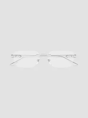 Cartier Motifs De Ct0662o Rimless Rectangular Optical Glasses