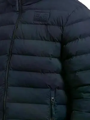 EA7 Hooded Quilted Coat