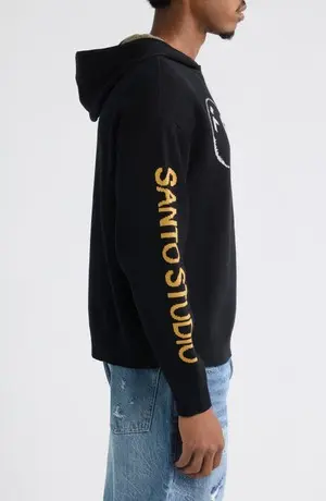 SANTO STUDIO 777 Knit Hoodie