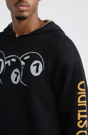 SANTO STUDIO 777 Knit Hoodie