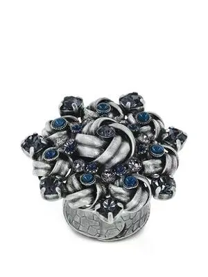 KONPLOTT La Comtesse Ii Crystal-knot Ring