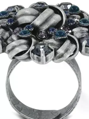 KONPLOTT La Comtesse Ii Crystal-knot Ring