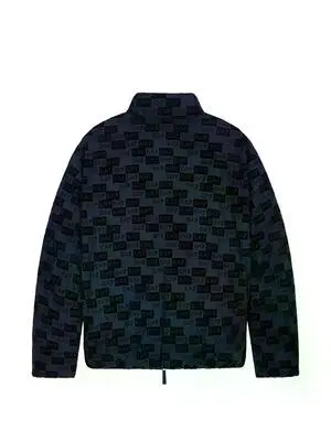EA7 Monogram-print Puffer Jacket