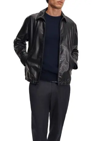 Rag & Bone 365 Merino Wool Crewneck Sweater - Navy