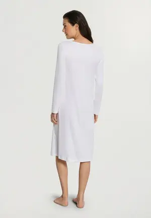 Hanro Belen Embroidered Cotton Nightgown