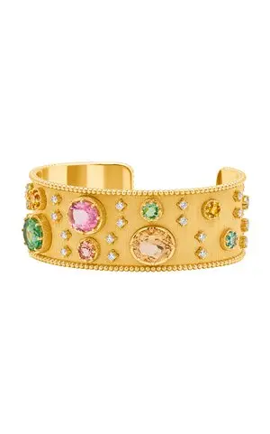 Sylvia Toledano 18k Yellow Gold Byzance Cuff