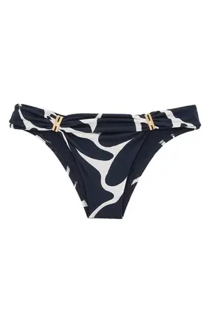VIX PAULA HERMANNY Bia Printed Full Coverage Swim Bottoms