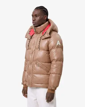 ALPENHAUS Montfort ¾ Length Relax-fit Puffer - Camel