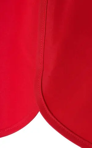 KATE HUNDLEY Exclusive Silk Faille Split Shorts