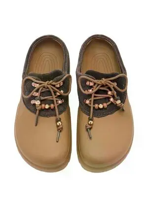 CROCS Axle Beaded Lace-up Mules