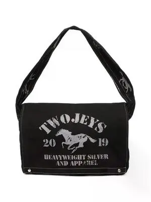 TWOJEYS Sterling Logo-print Shoulder Bag