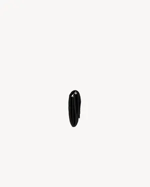 Saint Laurent Cassandre Large Flap Wallet In Grain De Poudre Leather
