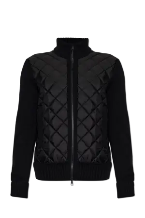 Moncler Quilted-front Cardigan