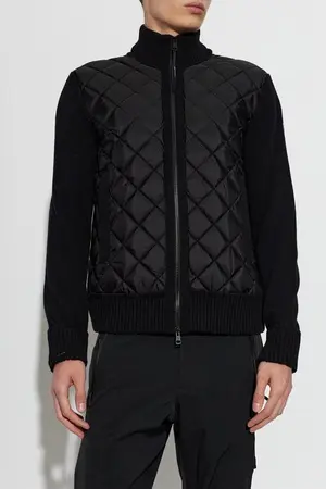 Moncler Quilted-front Cardigan