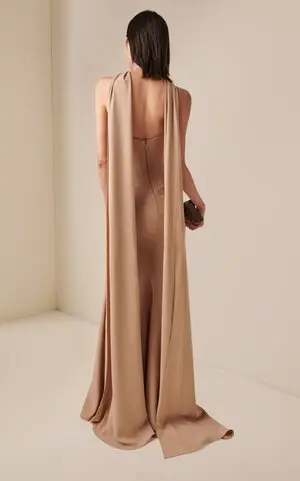 Zuhair Murad Embroidery-embellished Cady Maxi Dress