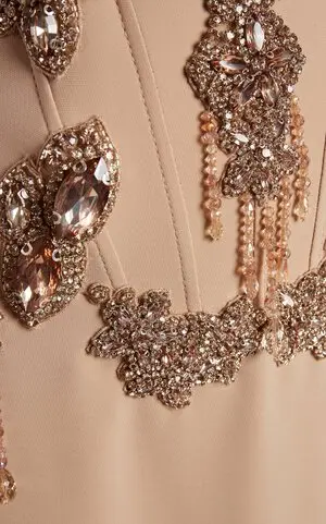 Zuhair Murad Embroidery-embellished Cady Maxi Dress