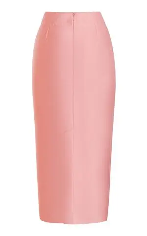 Zuhair Murad Mikado Midi Skirt