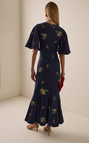 Agua Bendita Ave Anhelo Maxi Dress