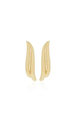 ANITA KO Eclipse 18k Yellow Earrings - Gold