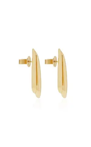 ANITA KO Eclipse 18k Yellow Earrings
