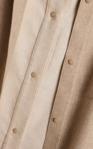 TWP Lattache Wool, Silk And Cashmere Shirt