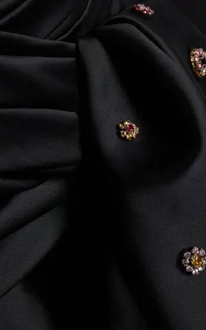 Zuhair Murad Bow-detail Mikado Midi Skirt