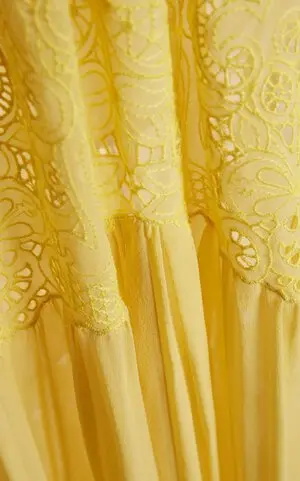 Zuhair Murad Halter Top Silk Maxi Dress