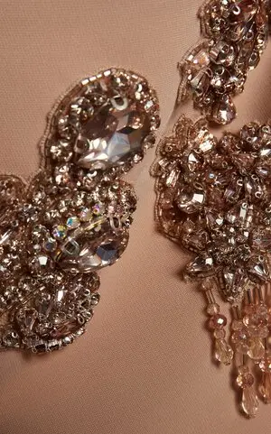 Zuhair Murad Embroidered Crop Top