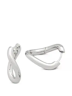 Tom Wood Large River Hoop Earrings