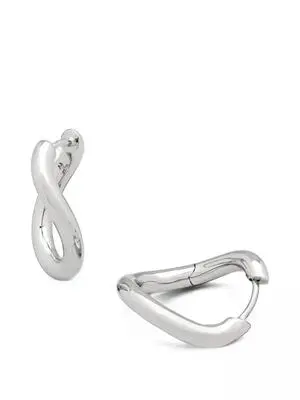 Tom Wood Large River Hoop Earrings