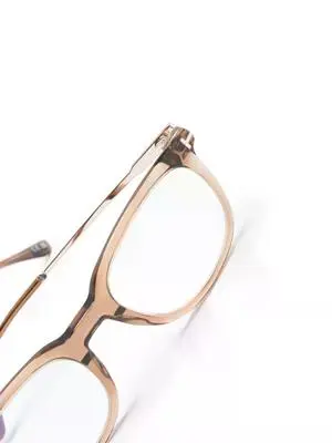 TOM FORD Square-frame Transparent Glasses