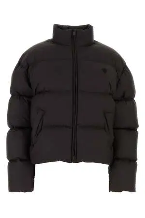 Gucci Dark Polyester Down Jacket - Brown