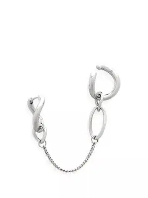 Tom Wood River Chained Ear Cuff - Silver