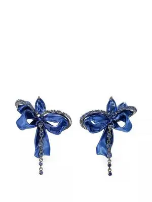 ANABELA CHAN Midnight Cupid's Bow Earrings - Black