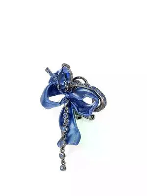 ANABELA CHAN Midnight Cupid's Bow Earrings