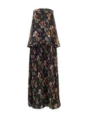 CINQ À SEPT Rosaline Love Letter Floral-print Maxi Dress