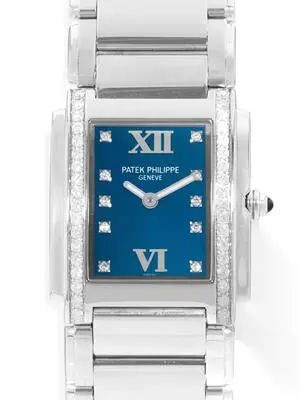 Patek Philippe 2015 Twenty-4 Diamond Bezel 25x30mm Watch