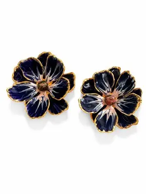 THE PINK REEF Large Navy Jewel Box - Blue