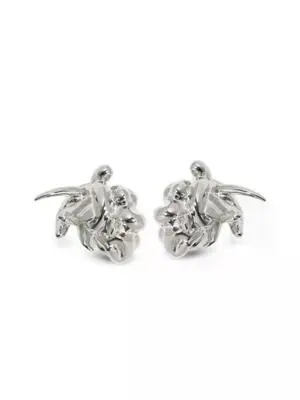 Completedworks General Strike Sculptural Earrings - Silver