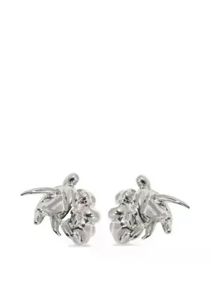 Completedworks General Strike Sculptural Earrings - Silver