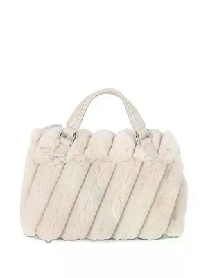 ZANELLATO Postina Fiocco Faux-fur Shoulder Bag