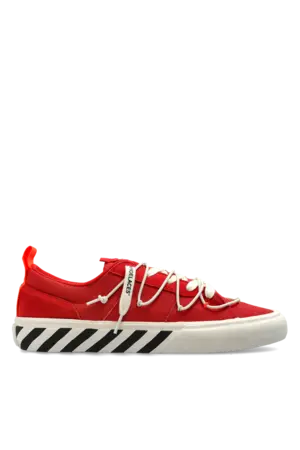 L/AB C/O OFF-WHITE L/ab Tape’ Low-top Sneakers - Red