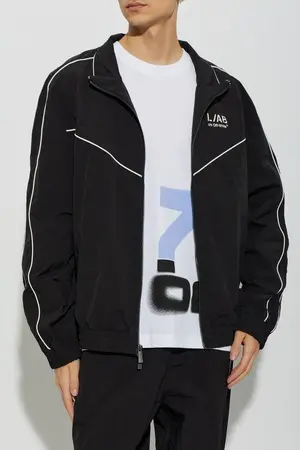 L/AB C/O OFF-WHITE Light Jacket With A Stand-up Collar
