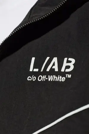 L/AB C/O OFF-WHITE Light Jacket With A Stand-up Collar