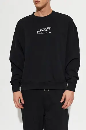 L/AB C/O OFF-WHITE Logo-print Sweatshirt