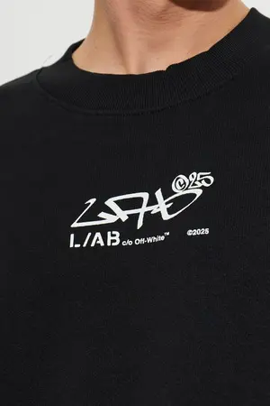 L/AB C/O OFF-WHITE Logo-print Sweatshirt